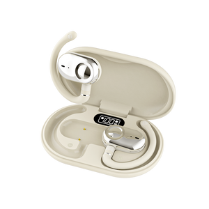 JM18 Wireless Earbuds Open Ear Headphones With Power Display Charging ...