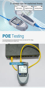 ET612 ET613 Network Cable Tester Digital Wire Tracker Continuity Batte ...